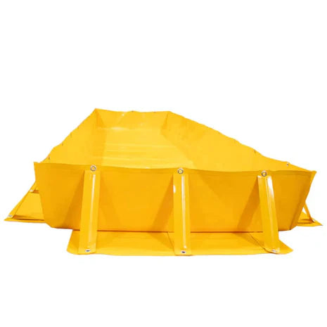 PORTABLE CONTAINMENT BUND YELLOW PVC — Spilldoc - Middle East